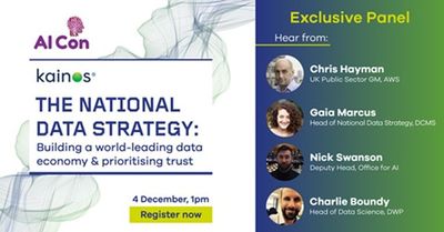 The National Data Strategy - Exclusive panel at AI Con